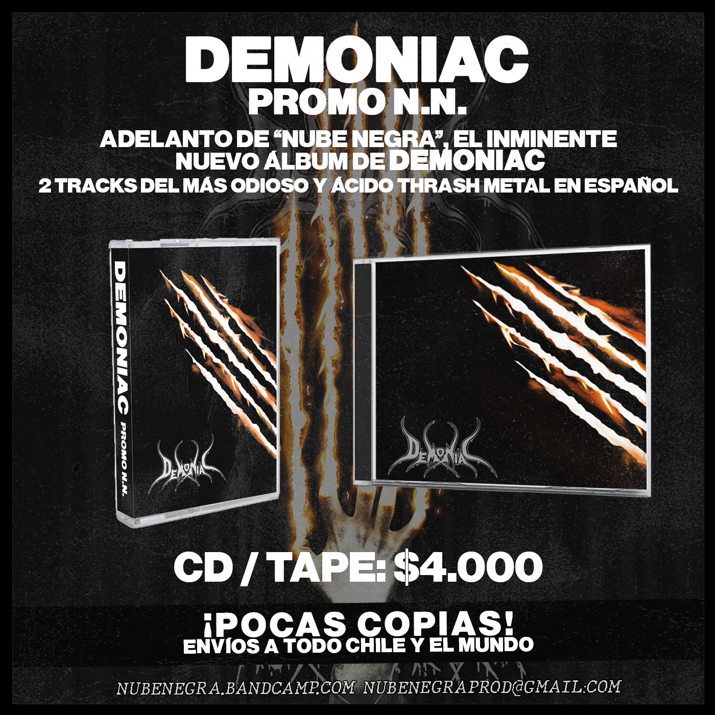 Demoniac estrena video - Metal Eterno Producciones 🤘💀