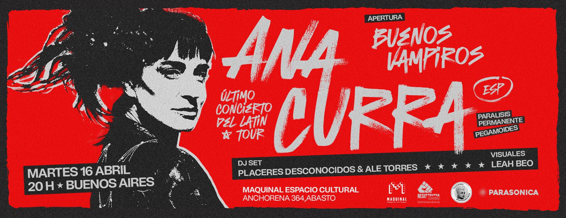 ANA CURRA EN ARGENTINA 2024 !!! - Metal Eterno Producciones 🤘💀