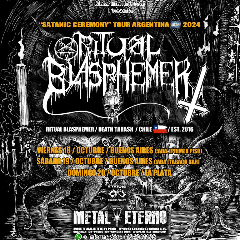 Metal Eterno te trae a Ritual Blasphemer desde Chile - Metal Eterno ...