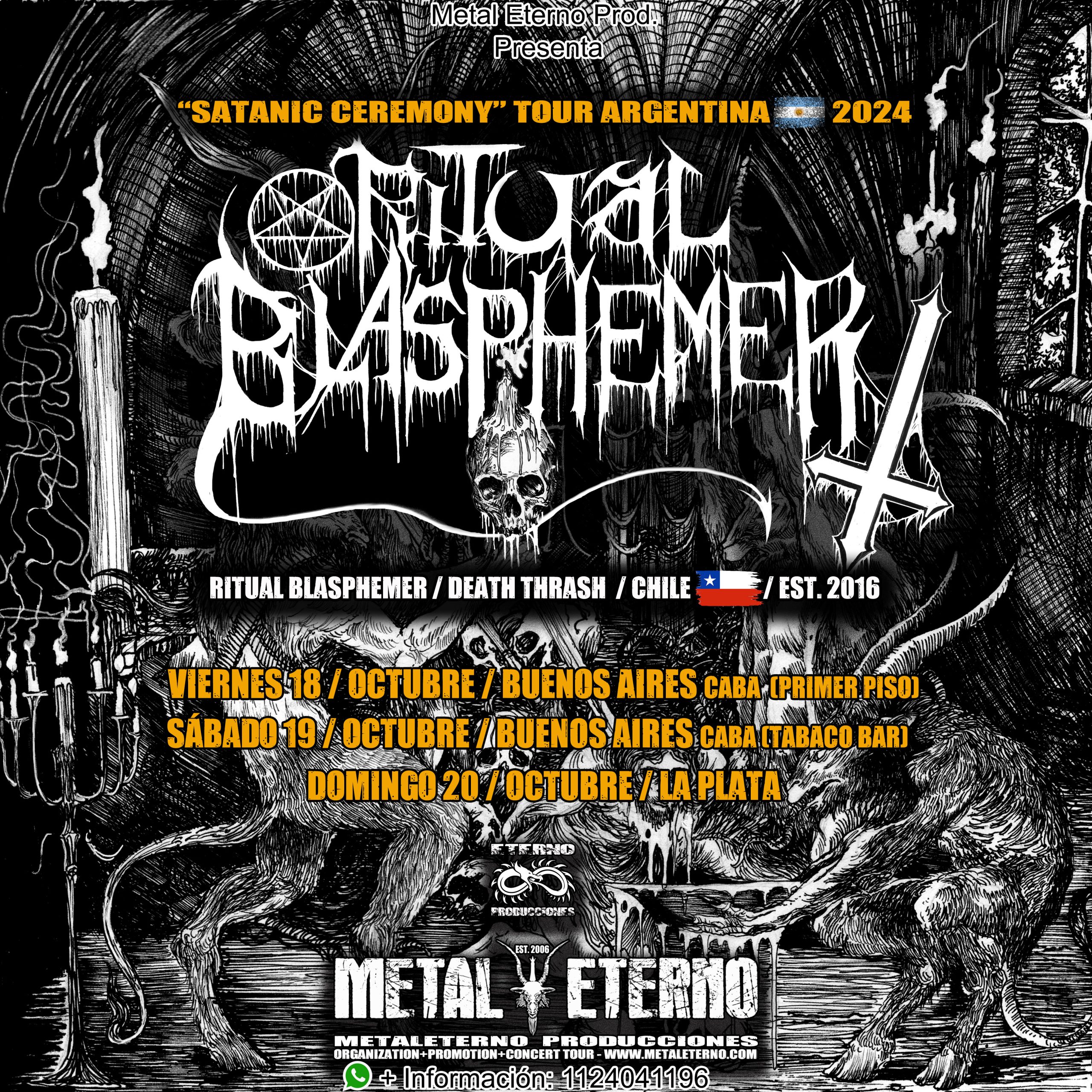 Metal Eterno te trae a Ritual Blasphemer desde Chile - Metal Eterno ...