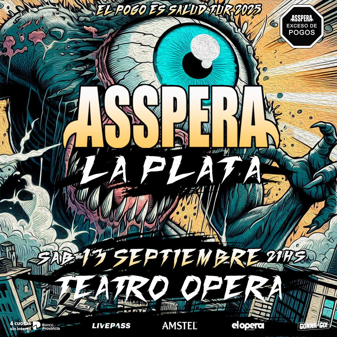ASSPERA REGRESA A LA CIUDAD DE LA PLATA CON TODO SU METAL BIZARRO ...